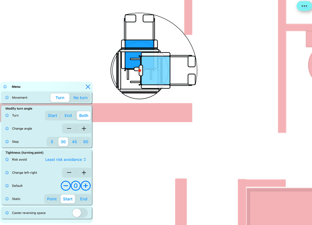 Wheelchair Turning Space